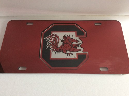 South Carolina Gamecocks License Plate Auto Car Tag Licensed NCAA | eBay