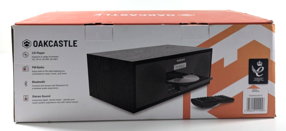 Oakcastle HIFI500 Bluetooth 5.2 Stereo System Powerful 60W CD Player | eBay