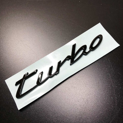 New 4 S 4S Turbo Electric Racing Emblem For Car Rear Trunk Boot Sticker ...