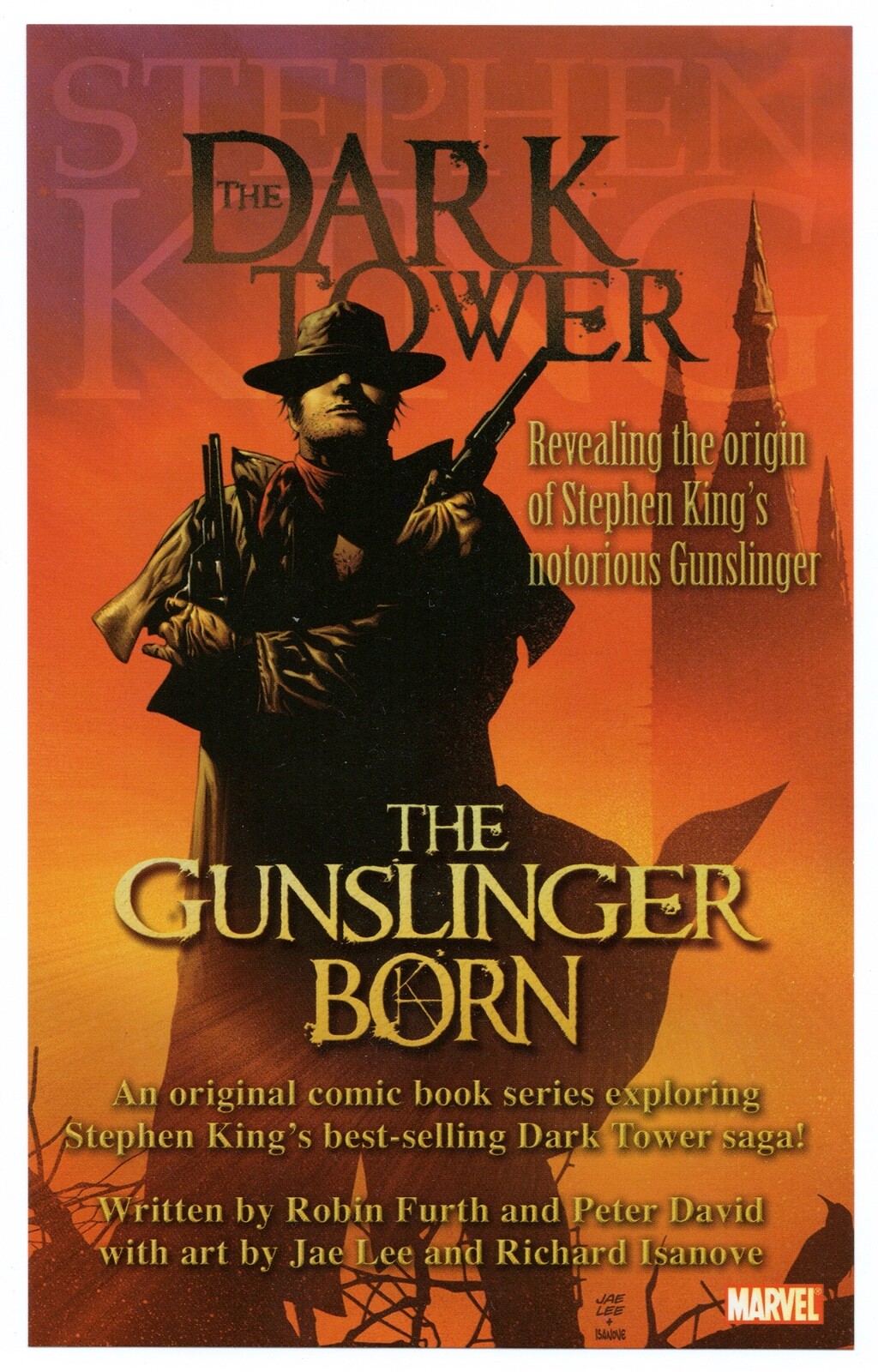 THE DARK TOWER - THE GUNSLINGER BORN - PROMO CARD - 2006 - STEPHEN KING ...