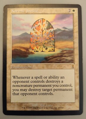 Karmic Justice - Odyssey Lp MTG | eBay