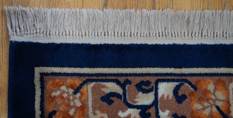 Authentic American Karastan 700-727 Cathay Medallion Wool Rug 8'8" x 12 ...