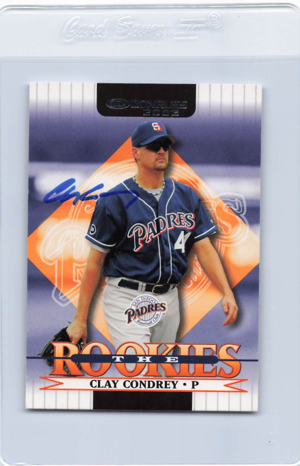 2002 Donruss #108 Clay Condrey Padres Signed Auto *K4021 | eBay