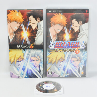 BLEACH Heat the Soul 6 VI UMD PSP Playstation Portable ccc psp | eBay