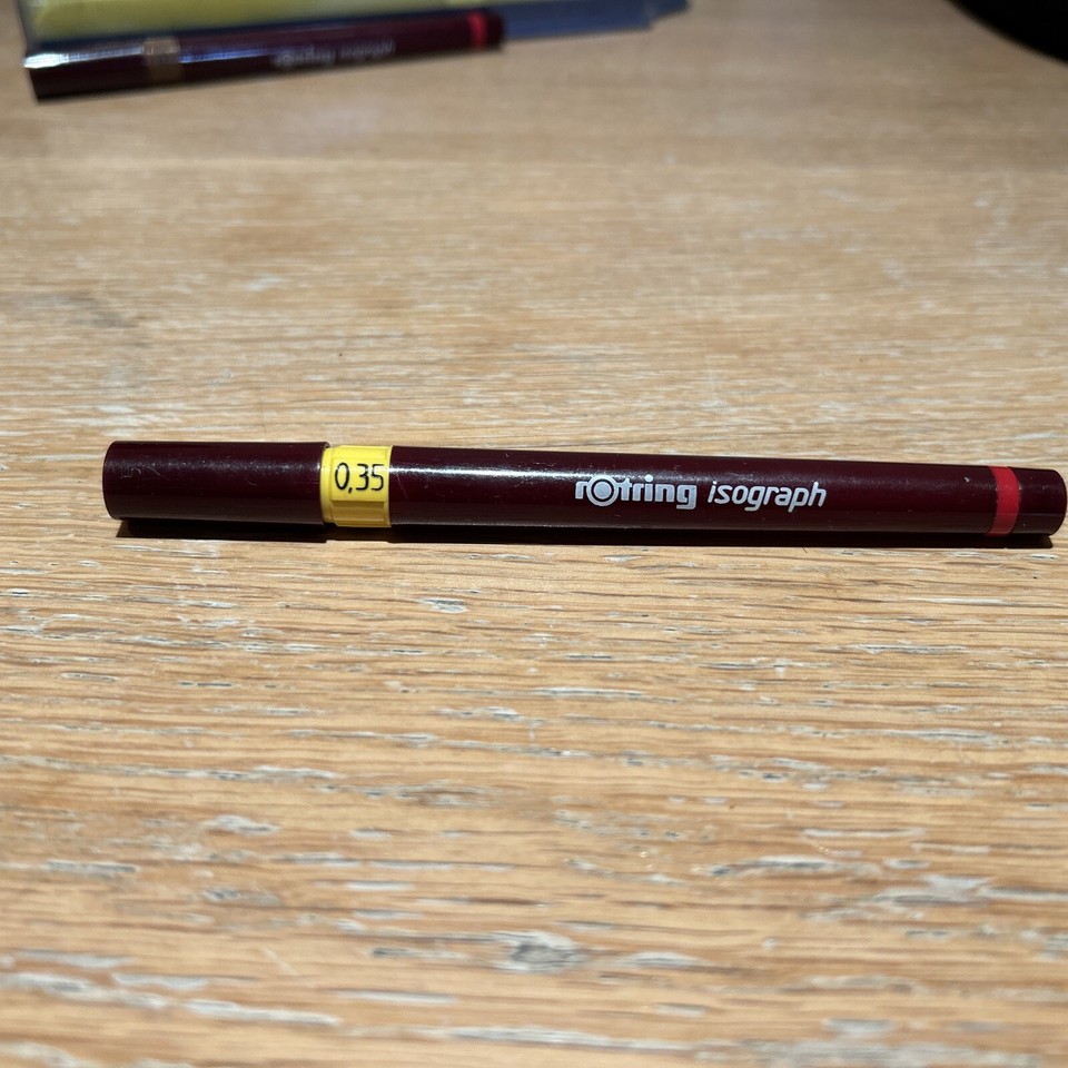 Rotring Isograph Technical Drawing Pen - 0.35mm | eBay