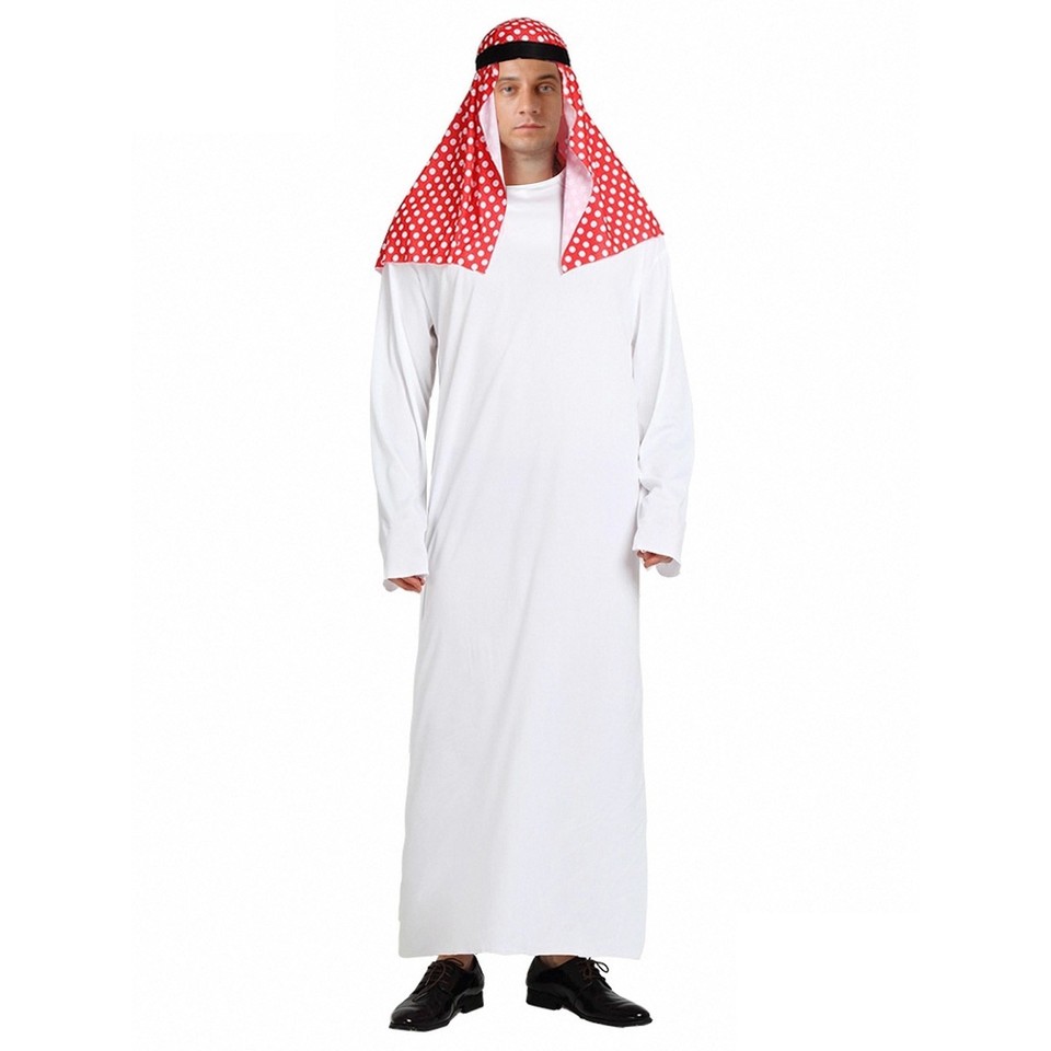 Mens Fancy Dress Ceremony Robe Mosque Gown Jumpsuit Scarf Outfits ...