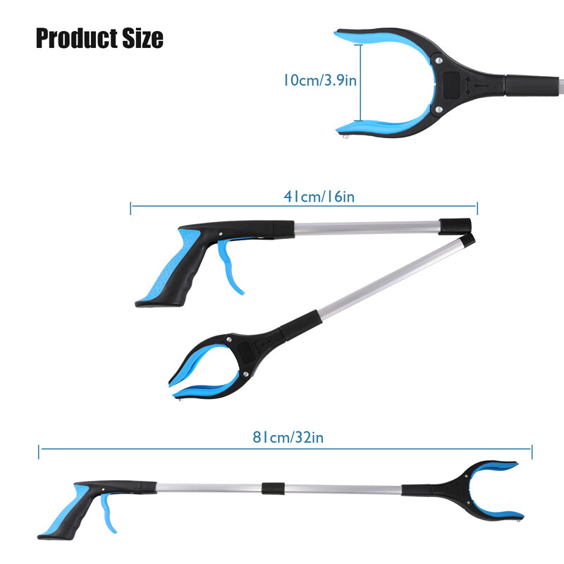 Grab Tool Auxiliary Extension Tool Rubber Arm Extension Trash Gripper ...