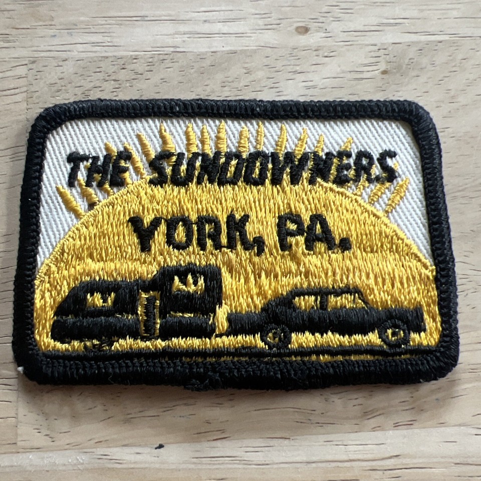 Vintage The sundowners York PA patch | eBay
