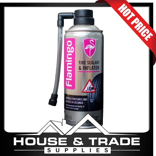 Flamingo Tire Inflator & Tyre Sealant 450ml One Step Procedure F015 ...