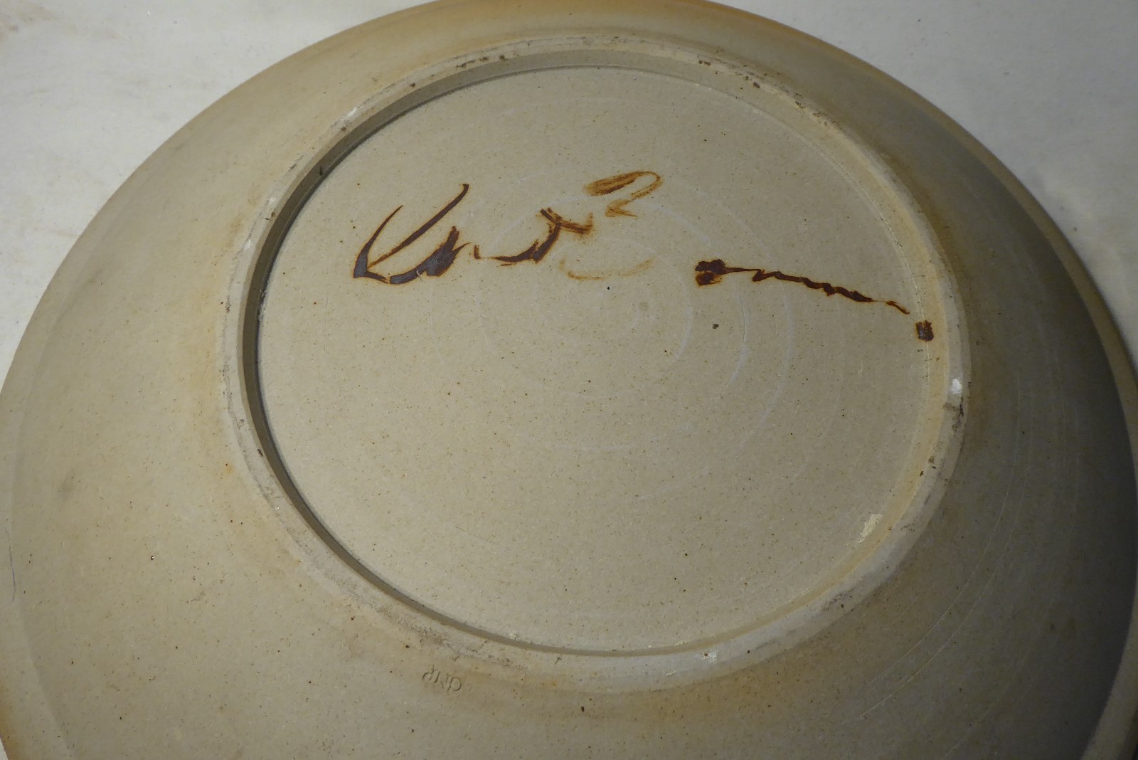 ROBERT BARRON LARGE PLATTER CHARGER PLATE VINTAGE AUSTRALIAN POTTERY ...