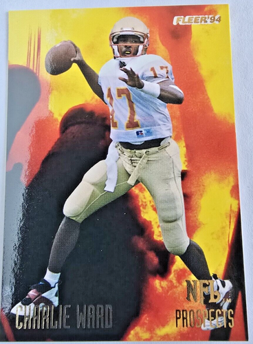 Charlie Ward, 1994 Fleer NFL Prospects, Card # 23 of 25 | eBay