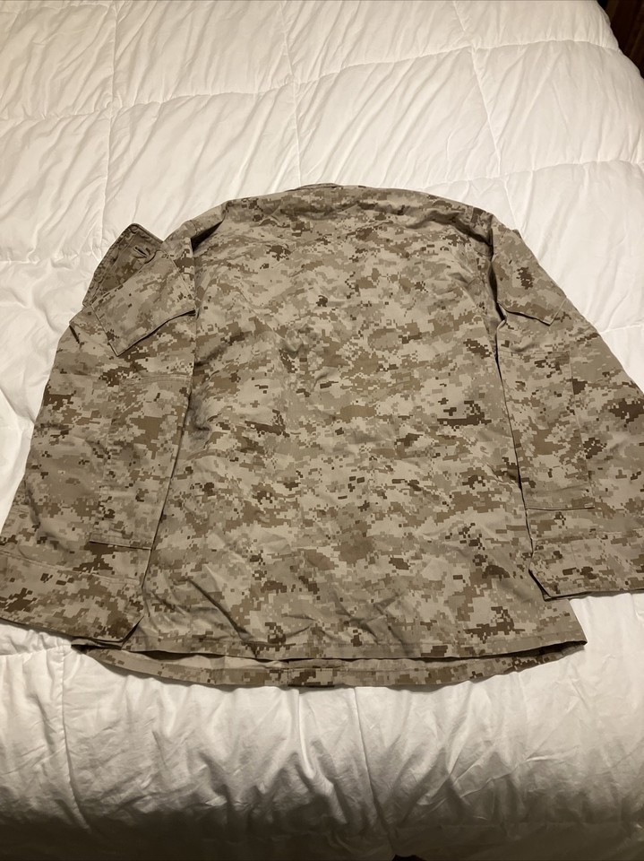 USMC Marines Blouse Desert Marpat Cami Size SMALL SHORT | eBay