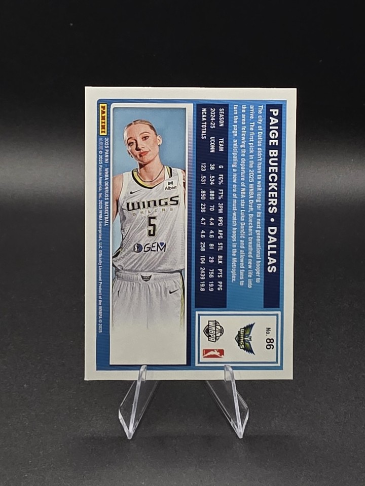 2025 Panini Donruss WNBA - Rated Rookie Paige Bueckers #86 Holo (RC) | eBay
