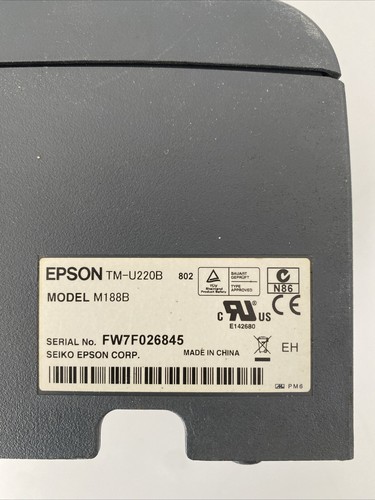 Epson TM-U220B M188B Thermal Receipt Printer | eBay