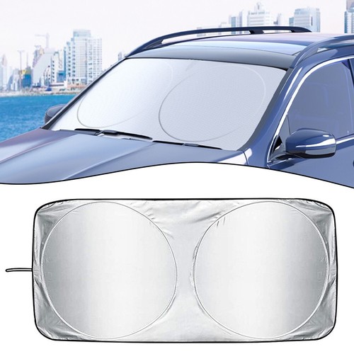 Windshield Visor Heat Absorbing Double Ring Insulating Nanoporous Sun ...