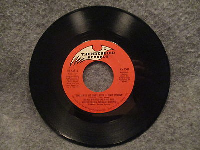 45 RPM 7" Record Brad Swanson Rock-A-Bye My Baby With A Dixie Melody TH ...