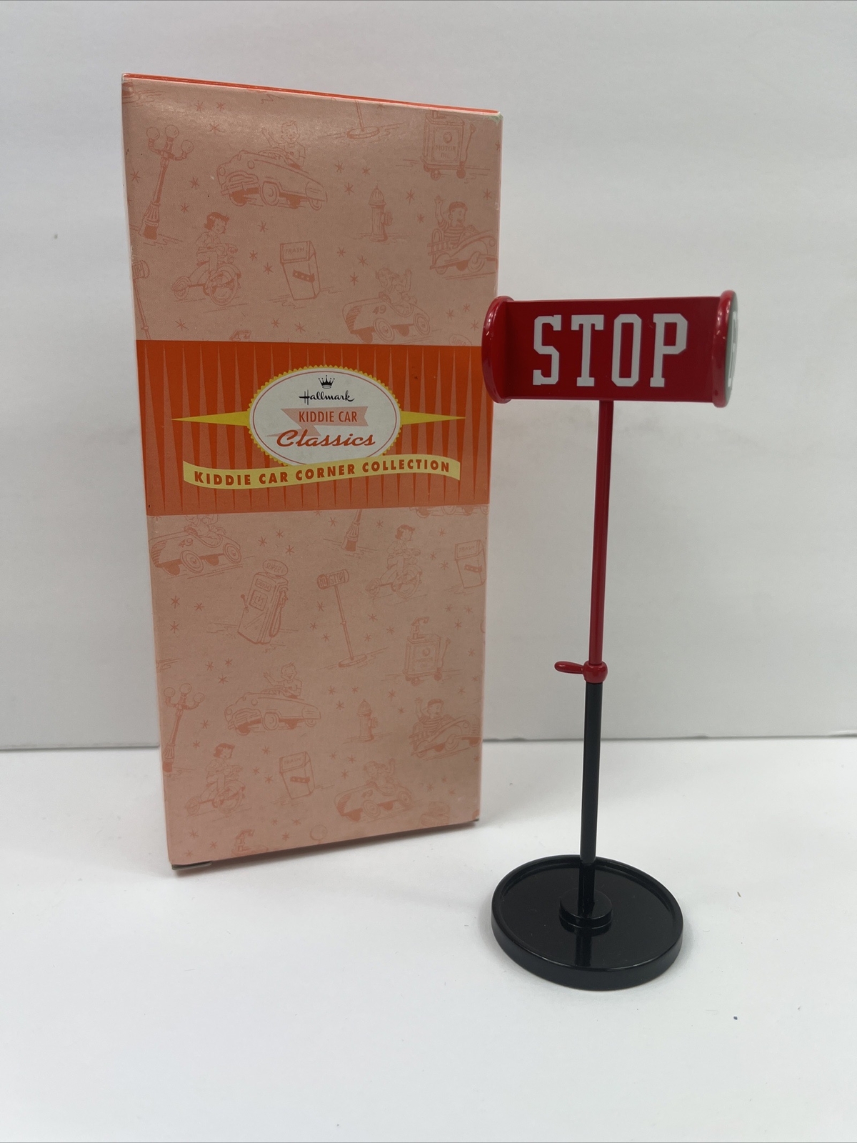 Hallmark Kiddie Car Classics - Kiddie Car Corner Collection Stop Sign ...