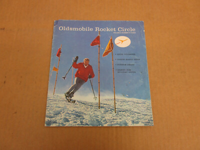 1963 Oldsmobile Rocket Circle magazine Mardi Gras travel brochure ...