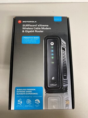 Motorola SBG6580 DOCSIS 3.0 Wireless Cable Modem Router 612572183663| eBay