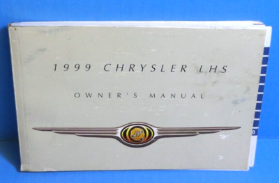 99 1999 Chrysler LHS owners manual | eBay