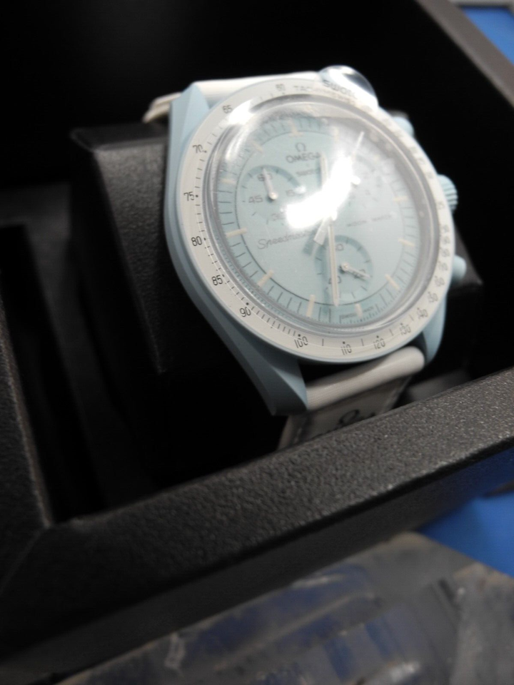 OMEGA x SWATCH Speedmaster Moonswatch Mission To Uranus BRAND NEW | eBay
