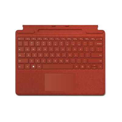 Microsoft Surface Pro Signature Keyboard - Poppy Red | eBay