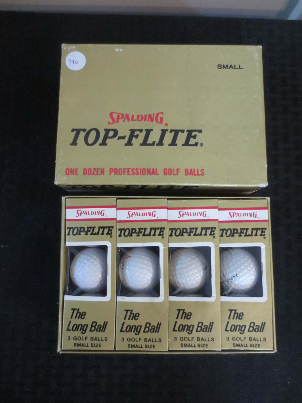New Vintage Spalding Top Flite Golf Ball Pack/Sleeve 15 balls | eBay
