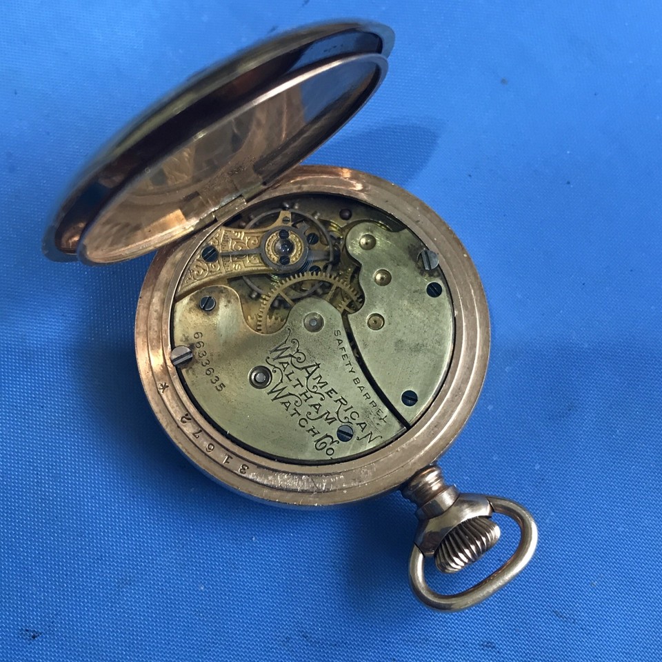 Antique Waltham 1894 Pocket Watch size 0s Double Hunter Case | eBay