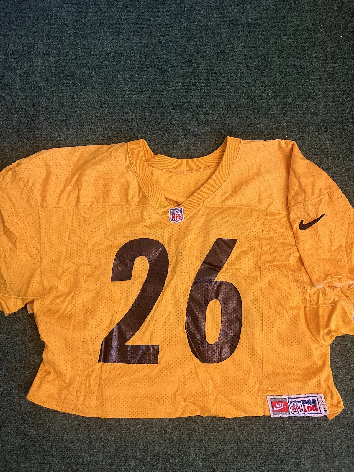 Vintage Nike Pittsburgh Steelers Team Player Issued Football Jersey NFL ...