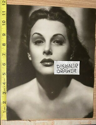 Hedy Lamarr & Clark Gabel 1946 Book Glamour Headshot Photo Photograph ...