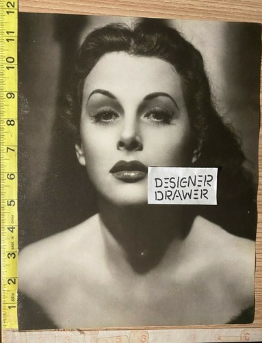 Hedy Lamarr & Clark Gabel 1946 Book Glamour Headshot Photo Photograph ...