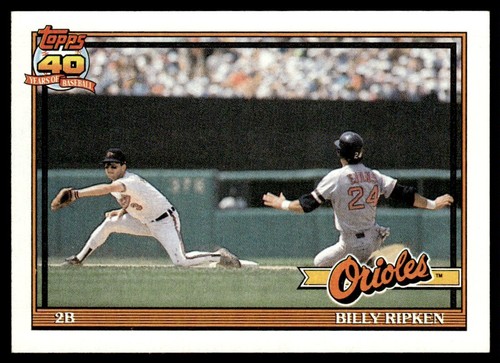 1991 Topps Billy Ripken Baltimore Orioles #677 | eBay