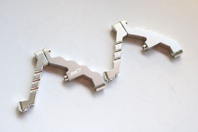 Sliver Alloy Front Shock Tower Support For King Motor Rovan Hpi Baja 5B ...