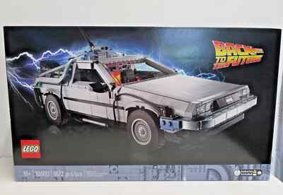 LEGO Icons Back To The Future 10300 Time Machine Building Kit BRAND NEW ...