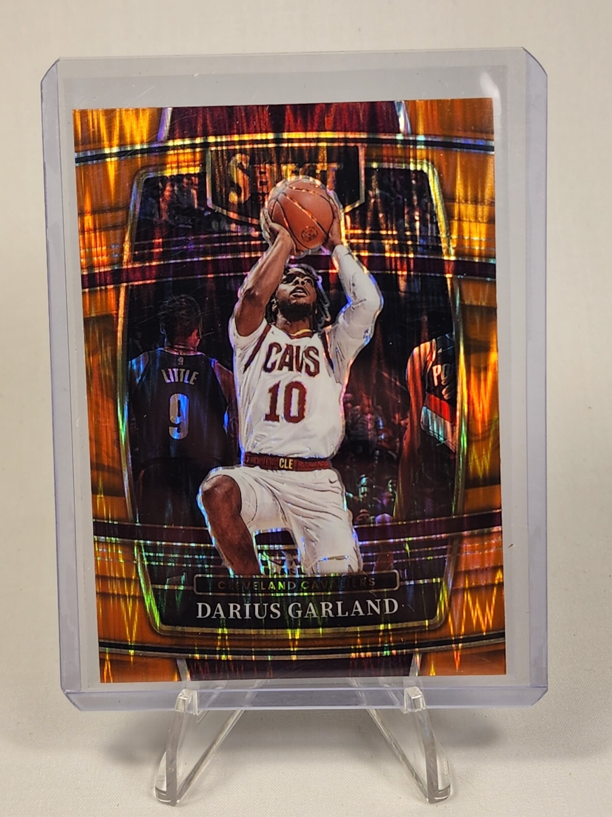 2021 Panini Select Orange Flash Prizms #13 Darius Garland Cavaliers | eBay
