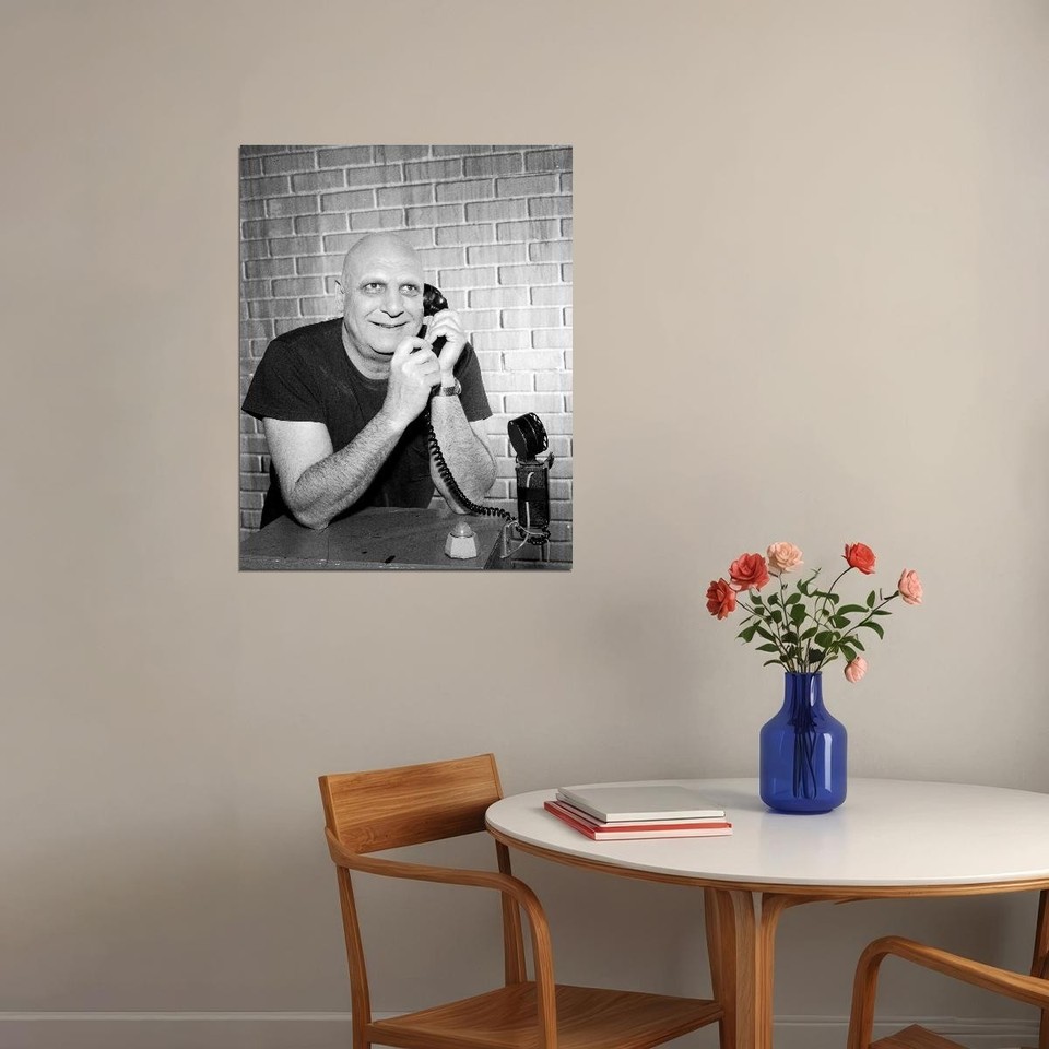 384150 The Addams Family Cast Jackie Coogan Uncle Fester WALL PRINT ...