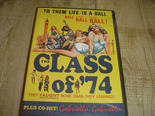 "Class of '74" DVD 1972 CODE RED OOP 1974 comedy movie plus Gabriella Gabriella | eBay