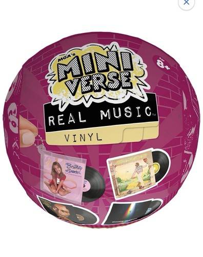 MGA's Miniverse: Real Music Vinyl Record 4 Pack Assortment preorder ...