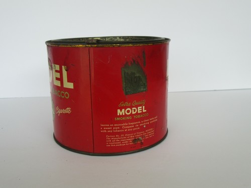 Vintage Round Model Tobacco Tin, Tax Stamp (Good Condition) | eBay
