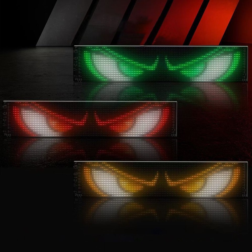 Demon Eyes Car Motorcycle Light Retrofit Light Car Devil Eyes Lights | eBay