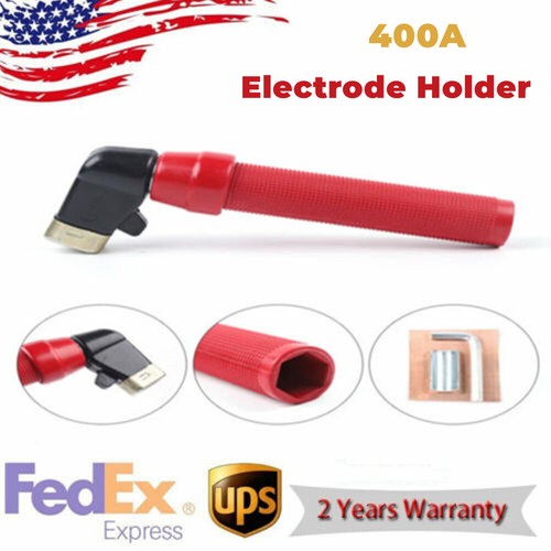 400A Electrode Holder Stick Welder Copper Welding Rod Stinger Non-slip ...