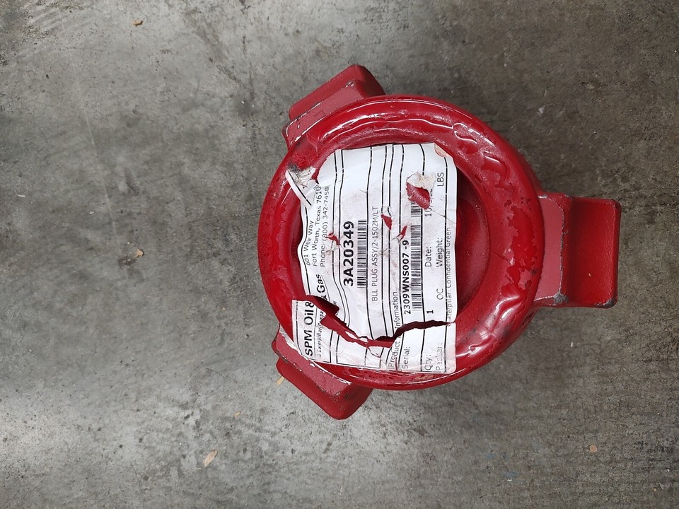 SPM Fig 1502 Series Hammer Union Fitting 2 Inch Bull Plug Cap 15000 PSI ...