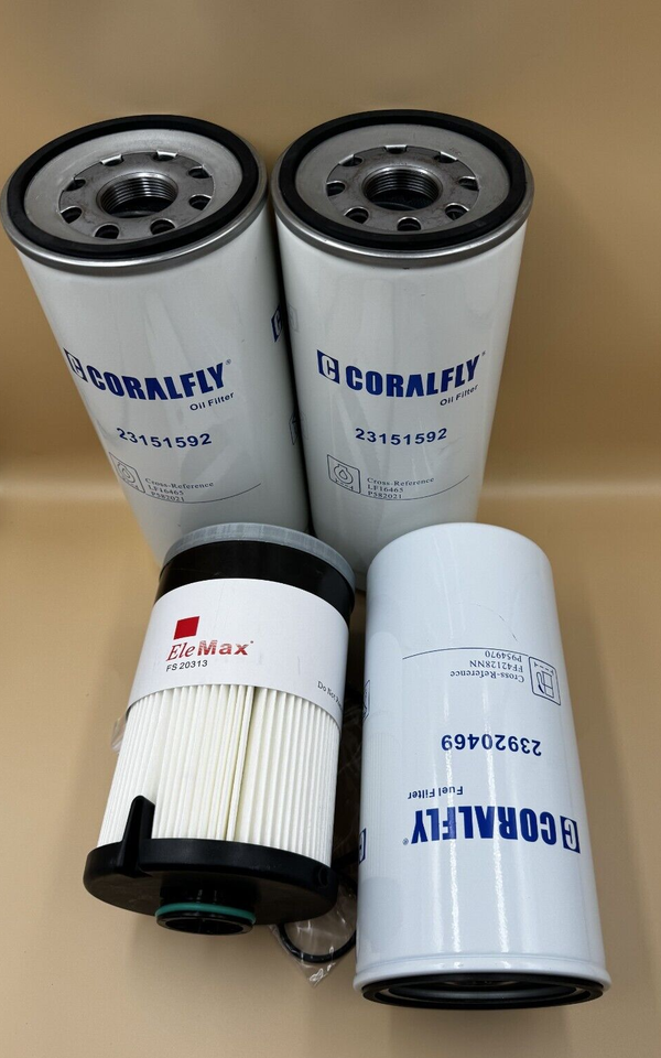 Volvo Engine Oil/Fuel Filters 23151592(2), 23920469, FS20313 | eBay