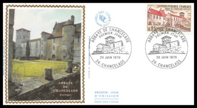 France (Chancelade Abbey) 1970 - Chancelade 24 - FDC | eBay UK