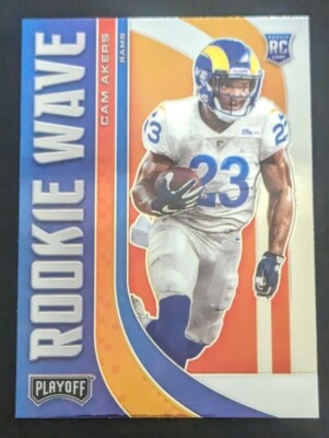 Cam Akers Los Angeles Rams 2020 Panini Playoff Rookie Wave #RW-21 ...