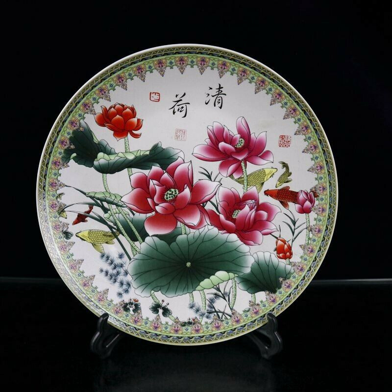 Chinese Lotus Flower Pattern