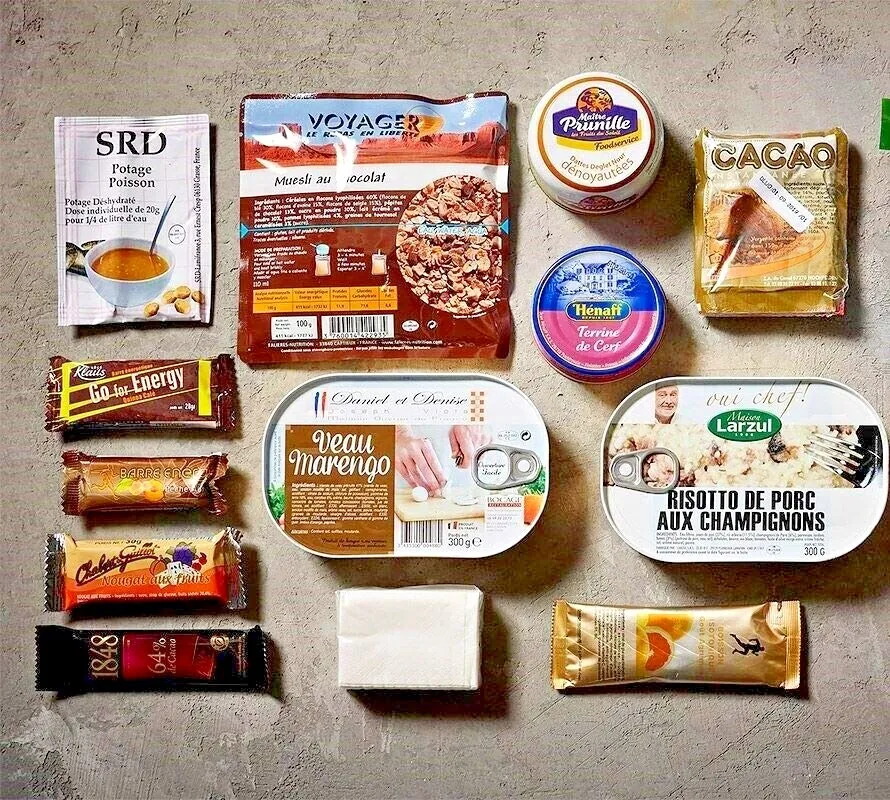 French mre army ration pack RCIR military meals ready to eat 24 Hour | eBay