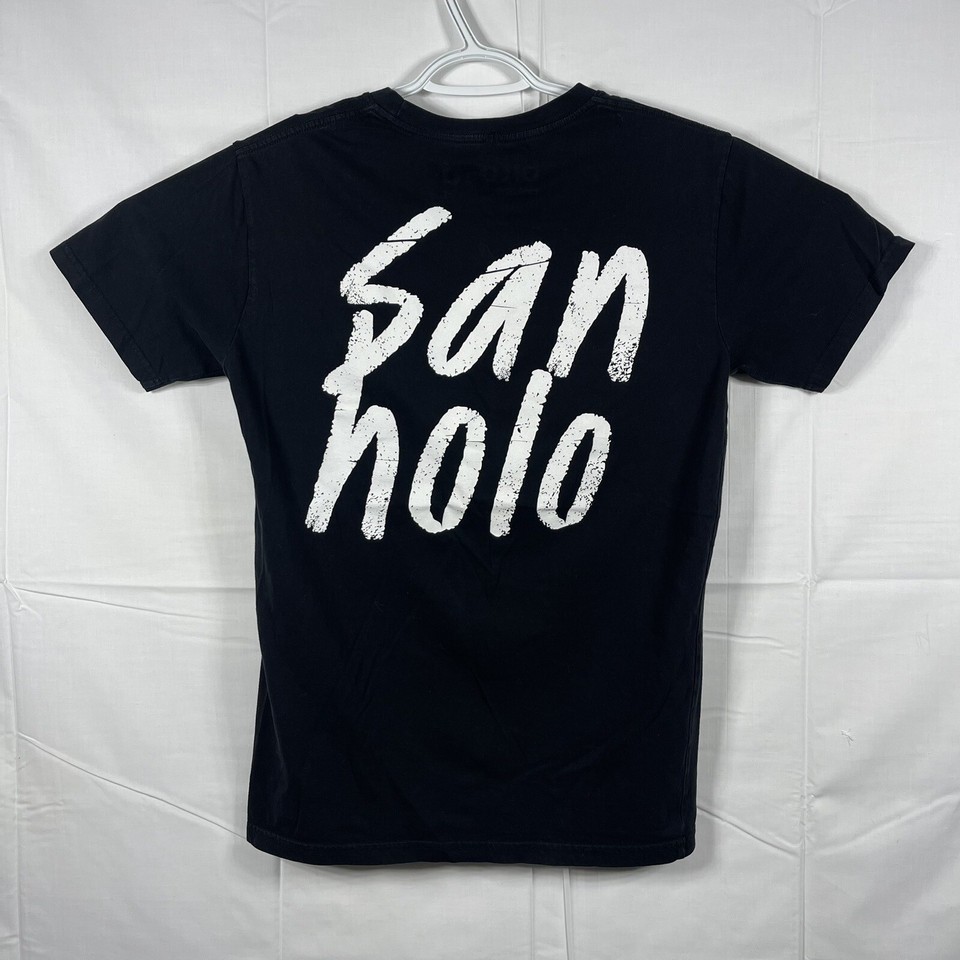 Bitbird San Holo Album 1 double sided print logo graphic t-shirt M DJ ...