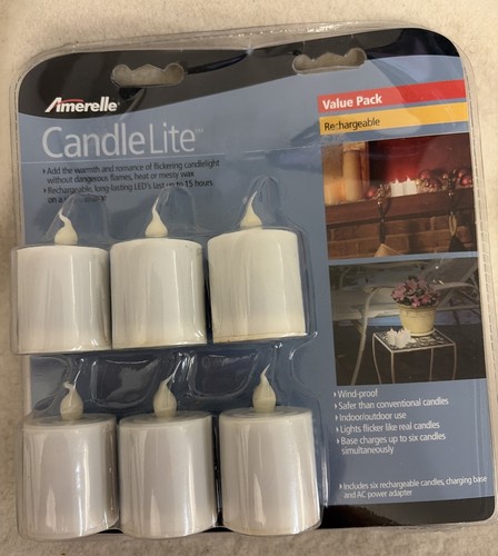 New Amerelle Rechargeable CandleLite-Value Pack of Six | eBay