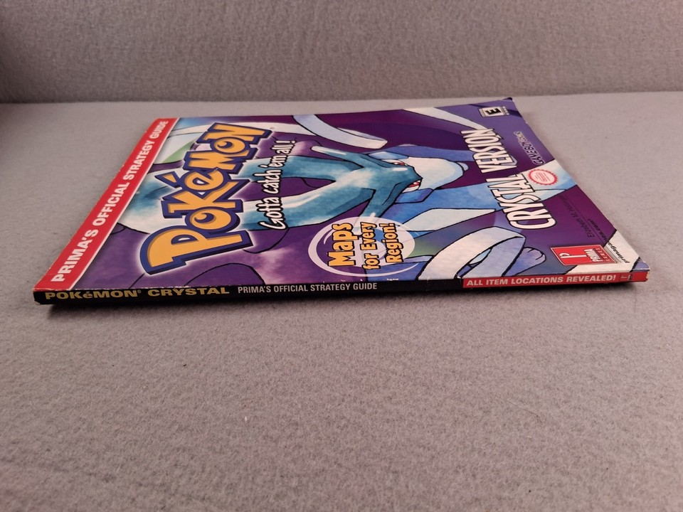 Pokemon: Crystal Version GameBoy Color 2001 Prima's Official Strategy ...